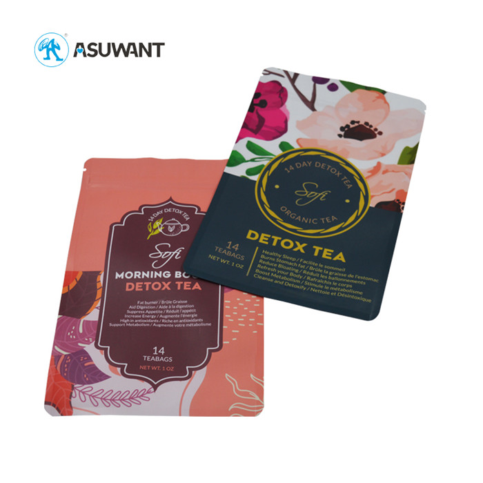 Custom Printed Single Serve Small Coffee Tea Sachet Packing Pouch ...